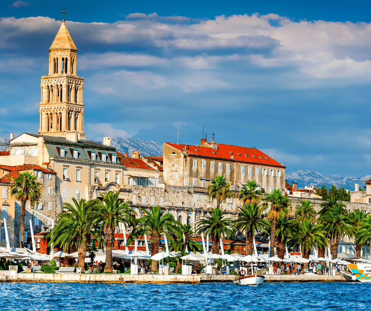 Speedboat Water Taxi Transfer Mainland - Split Old Town - Riva